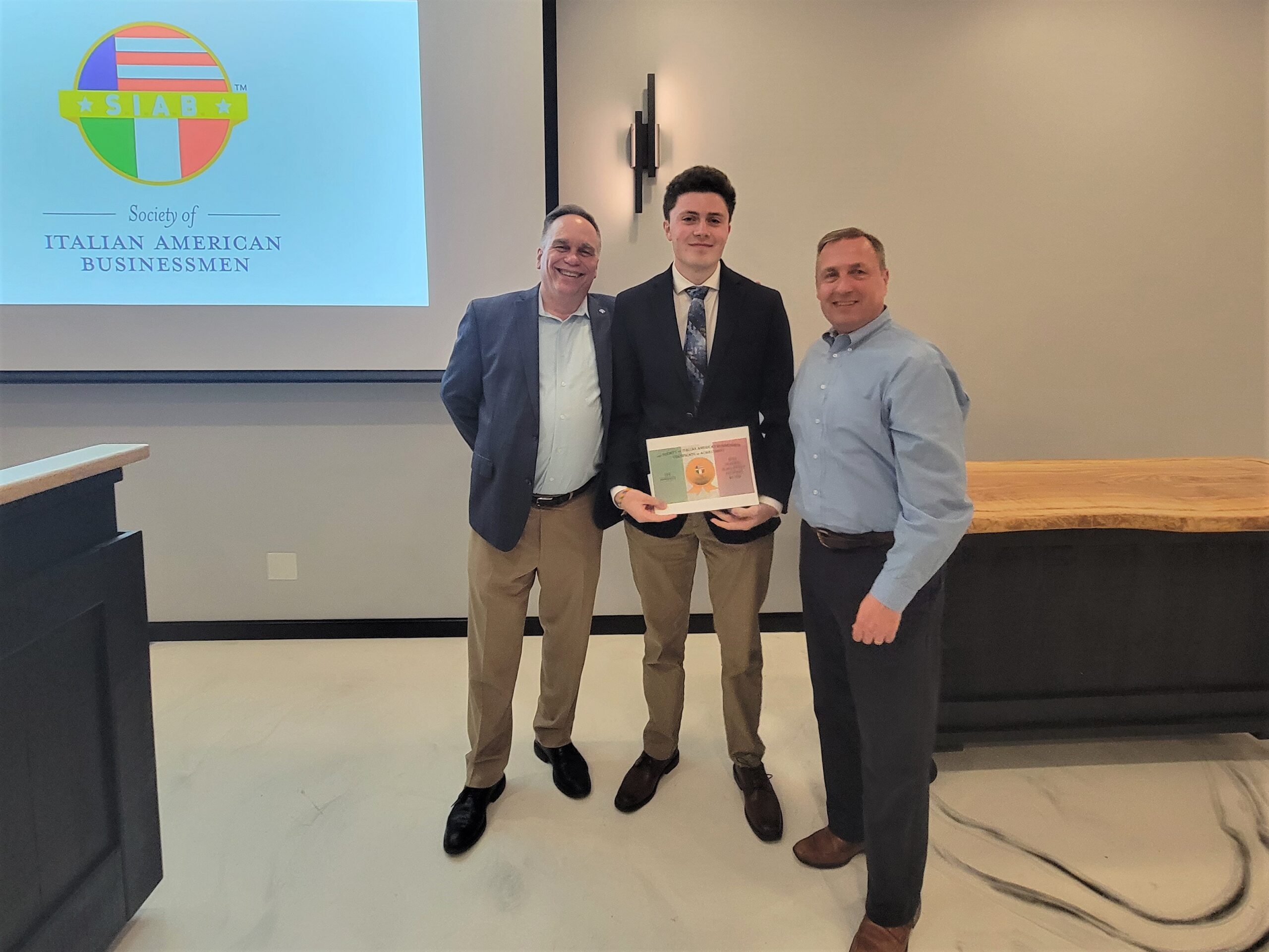 Scholarships - The Society of Italian American Businessmen